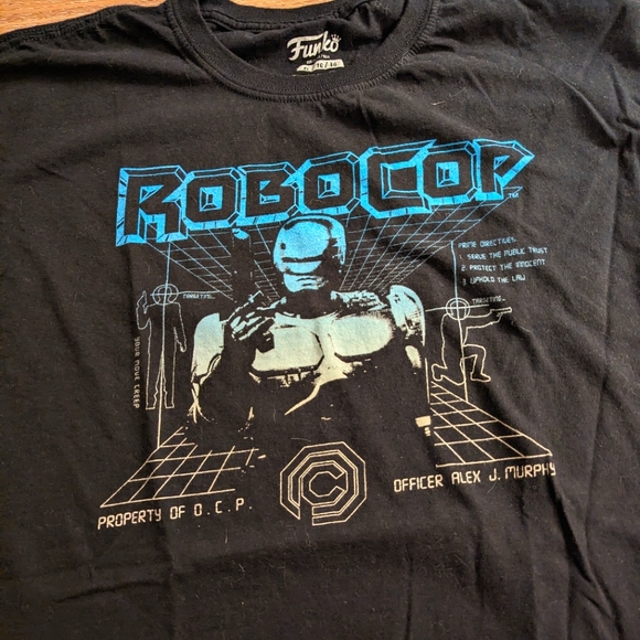 Funko | Shirts | Vintage Style Robocop Funko Graphic Shirt Xl | Poshmark